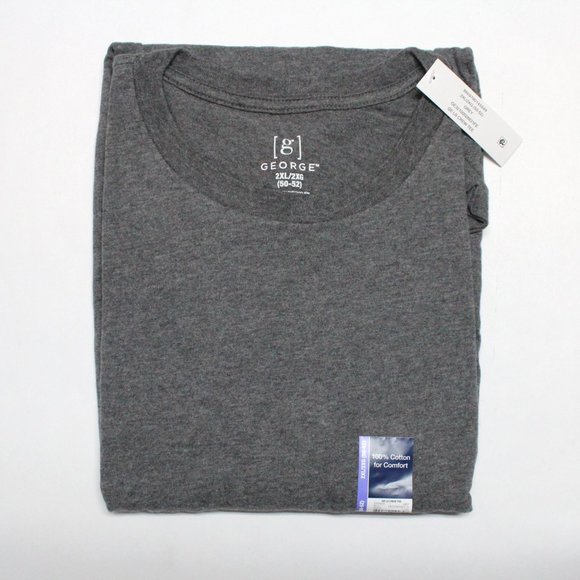 George | Shirts | George Brand Mens 2xl 552 Long Sleeve Crew Neck Tee ...